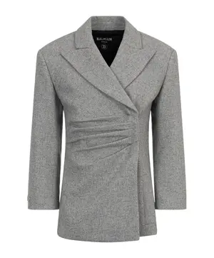 Balmain Long-sleeve Jacket - Grey