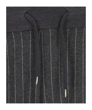 Herno Pinstriped Drawstring Pants