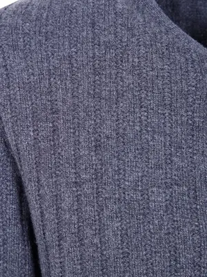 LARDINI Long Sleeve Buttoned Cardigan