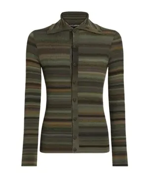 Dolce & Gabbana Long-sleeve Cardigan - Green