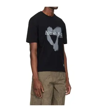 Andersson Bell Heart-patterned T-shirt
