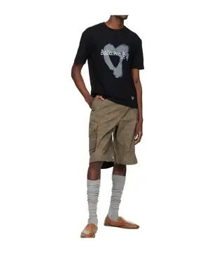 Andersson Bell Heart-patterned T-shirt