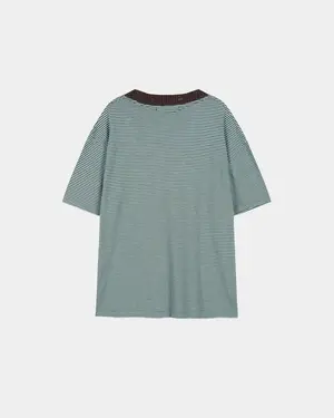 Andersson Bell Heart-shaped Striped T-shirt