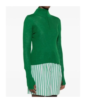 THE FRANKIE SHOP Long-sleeve Zip-up Sweater