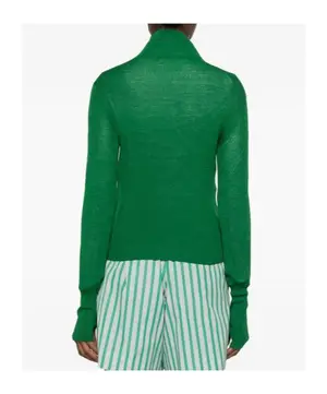THE FRANKIE SHOP Long-sleeve Zip-up Sweater
