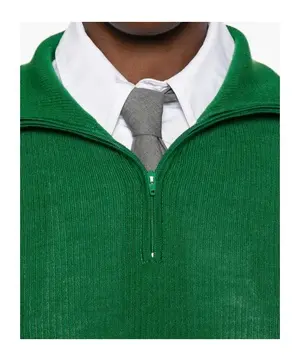 THE FRANKIE SHOP Long-sleeve Zip-up Sweater