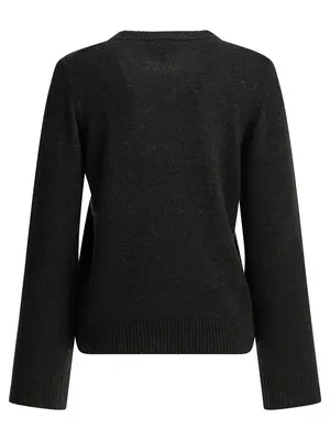 GANNI Teddy Jacquard Knitted Sweater