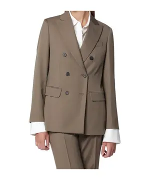 Max Mara Double-breasted Coat - Camel