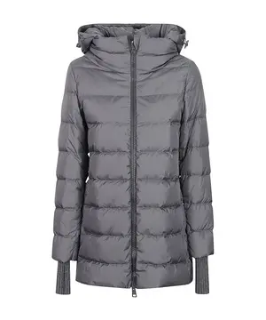 Herno 2-layer Nylon Down Puffer Jacket - Grey