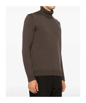 ZANONE Roll-neck Ribbed-trim Sweater