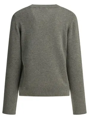 GANNI Teddy Intarsia Knitted Jumper