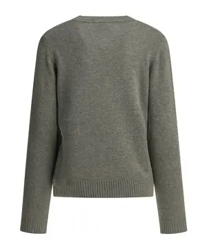 GANNI Teddy Intarsia Knitted Jumper