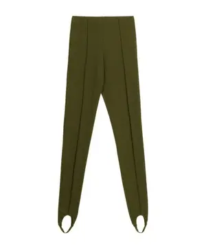 THE FRANKIE SHOP Caserta Stirrup Leggings - Olive
