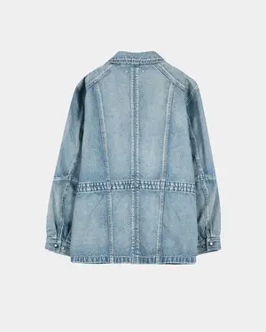 Andersson Bell Jeweled Denim Jacket