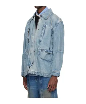 Andersson Bell Jeweled Denim Jacket