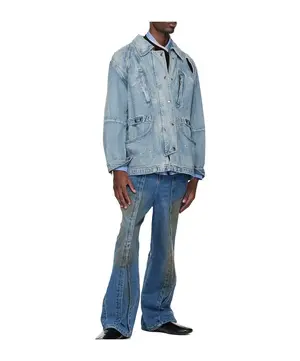 Andersson Bell Jeweled Denim Jacket