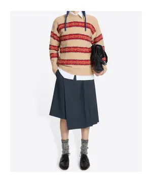 Dries Van Noten Crew Neck Sweater - Cream