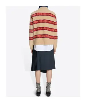 Dries Van Noten Crew Neck Sweater - Cream