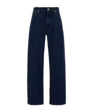 JIL SANDER Belt Loops Jeans - Navy