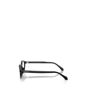 Versace Medusa Detail Oval Eyeglasses