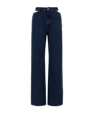 JIL SANDER Belt Loops Jeans - Navy