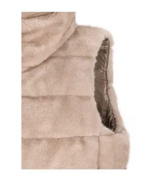 Herno Sleeveless Down Jacket With High Neck
