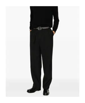 NINE:INTHE:MORNING Kai Pleated Straight-leg Trousers