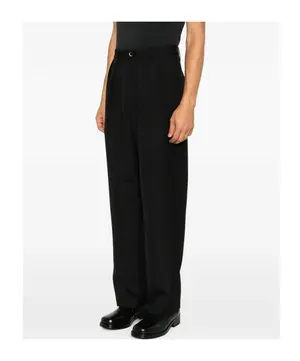 NINE:INTHE:MORNING Kai Pleated Straight-leg Trousers
