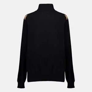 Miu Miu Argyle Zip Up Cardigan