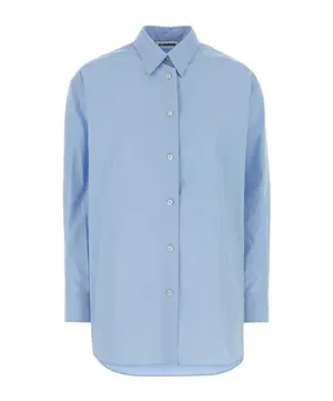 JIL SANDER Shirt 146 Oversized Shirt - Light Blue