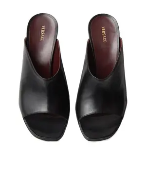 Versace Sculpted Heeled Mules