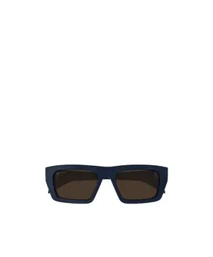 Gucci Rectangular Frame Sunglasses - Black