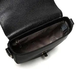 Longchamp Metal Clasp Shoulder Bag