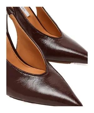 Steve Madden Andromeda Leather Pointed-toe Stiletto Heel Slingbacks