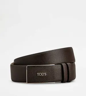 TOD'S Belt In Leather - Brown