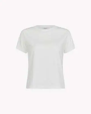 Serena Bute Classic Cotton Short Sleeve T-shirt - White