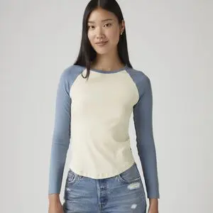 LEVI'S Sporty Tee T-shirt - Raglan Colorblocking