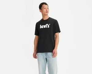 LEVI'S Relaxed Fit Short Sleeve T-shirt - Caviar