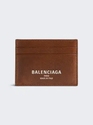 Balenciaga Credit Card Holder Caramel - Tan