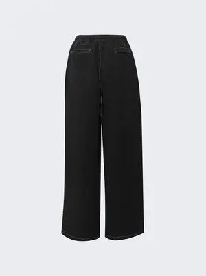 Amiri Script Linen Gd Casual Pant