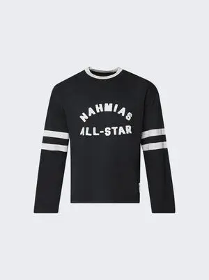NAHMIAS All Star Varsity Long Sleeve Tee Worn
