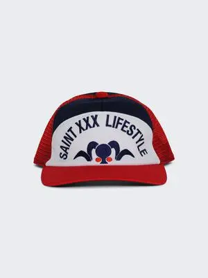 SAINT MXXXXXX Lifestyle Trucker Hat - Multi
