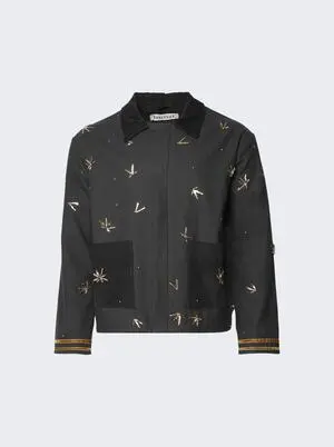 BAZISZT Baziiszt Plomb Jacket With Sequin Embellishments