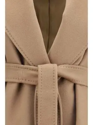 Max Mara Peak Lapel Coat