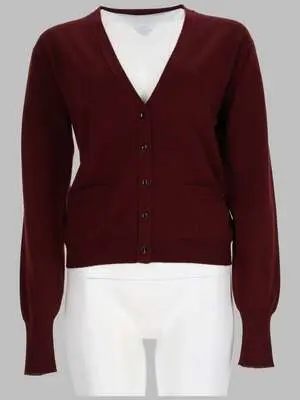 MAISON MARGIELA Virgin Wool Cardigan - Multicolor