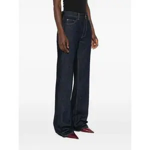 Saint Laurent Denim Wide-leg Jeans