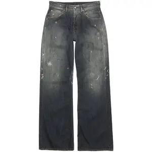 Acne Studios Loose-fit Denim Jeans - Black