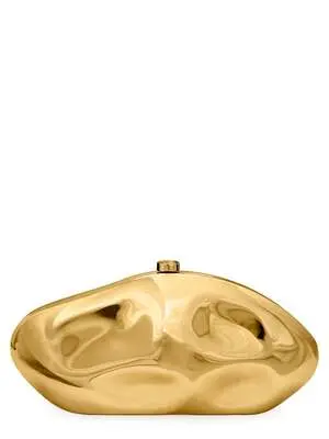 Cult Gaia Caldera Clutch - Gold