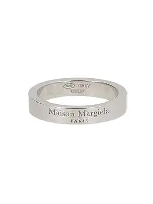 MAISON MARGIELA Logo Ring - Silver