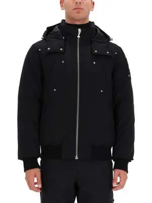 Moose Knuckles Ballistic Neoshear Bomber Original Jacket - Black